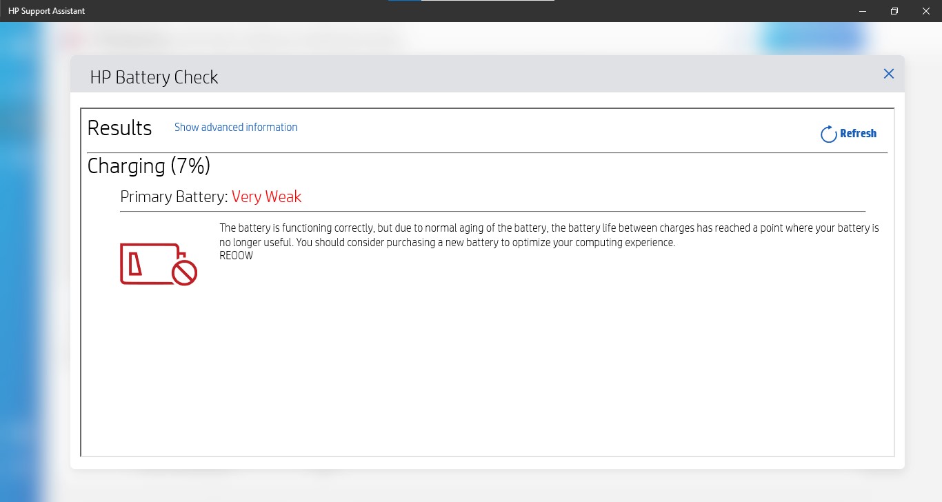Solved: Battery Replacement - HP Support Community - 8508648