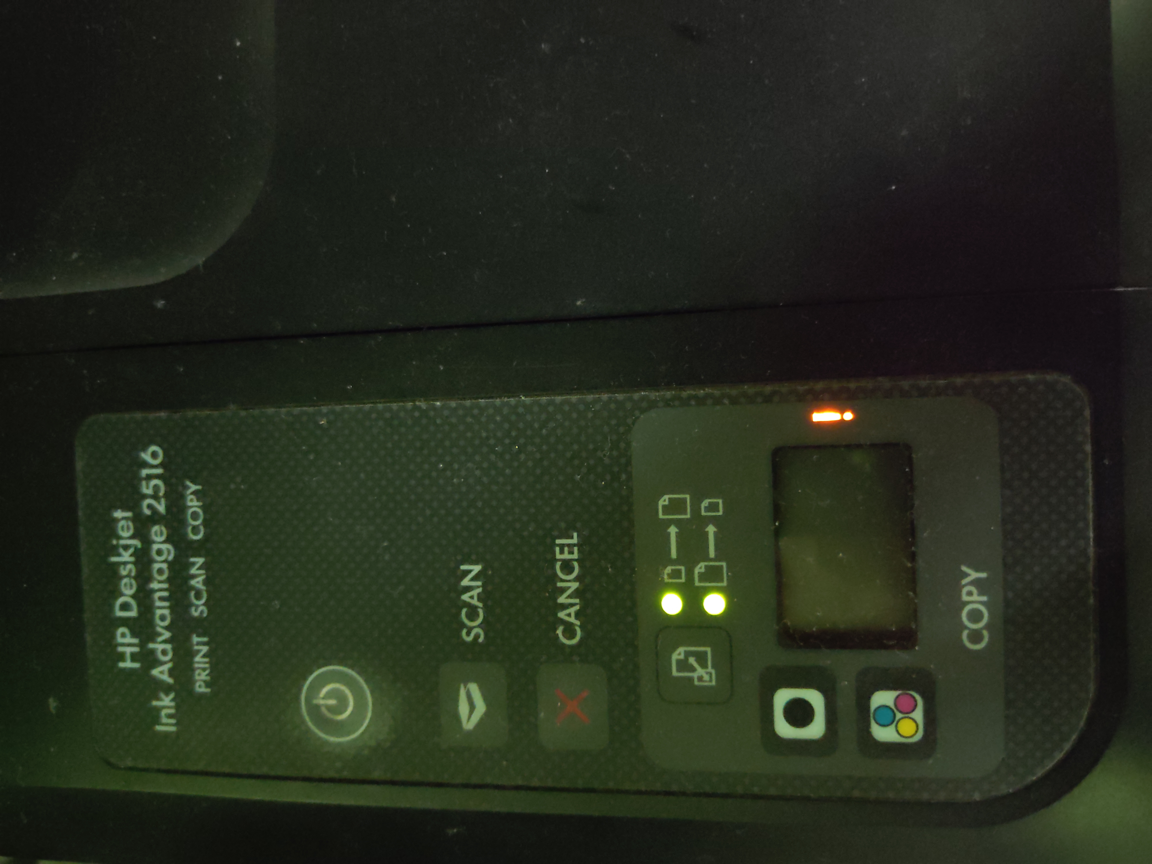 Hp printer power button is not responding, attention light l... - HP ...