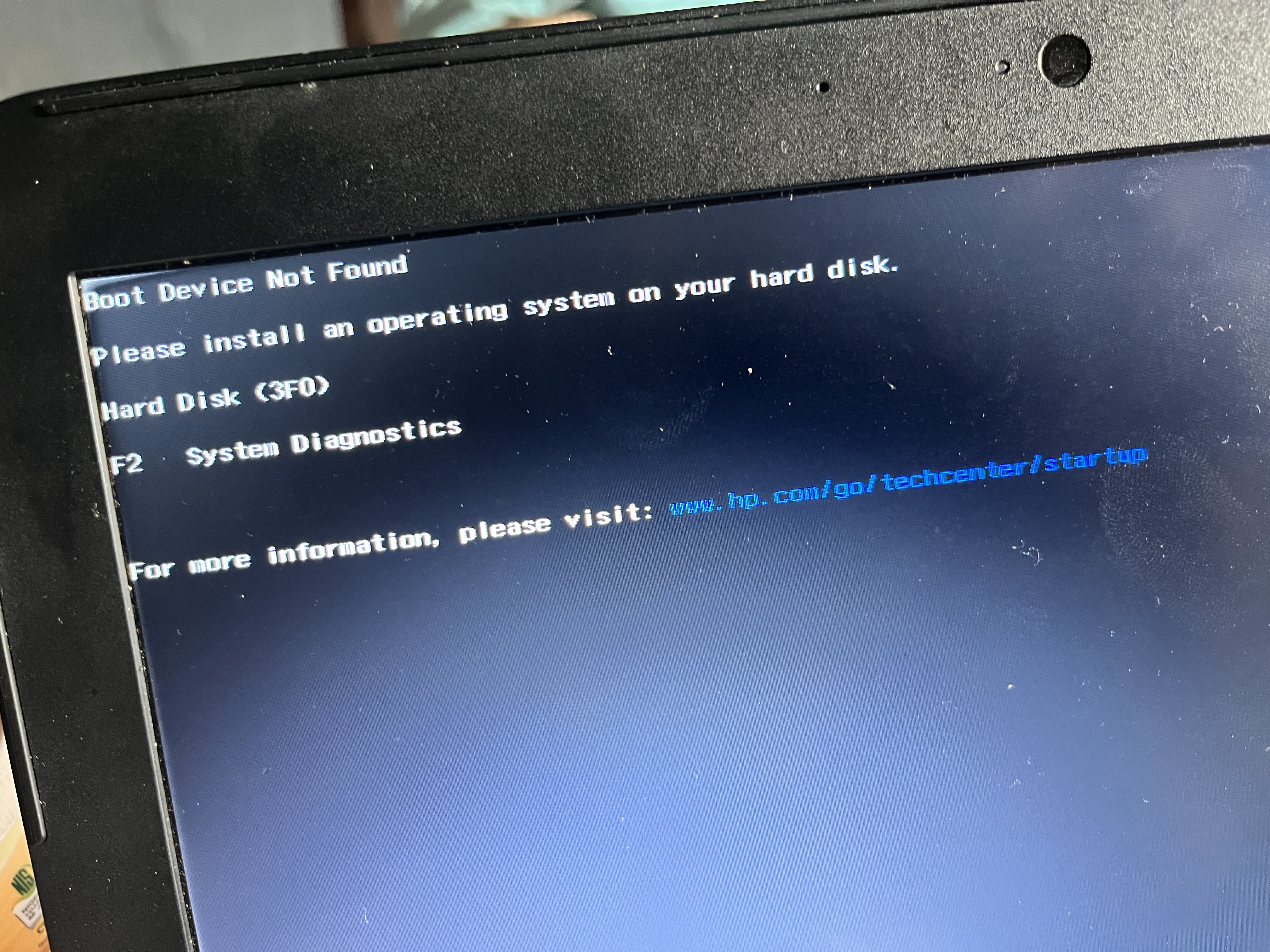 Bootable hard drive not found - Page 2 - HP Support Community - 8516216