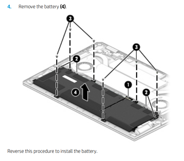 Solved: Rapid drop in battery capacity until gone completely - HP ...