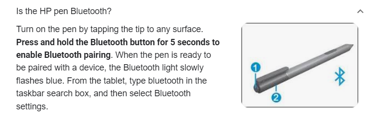 New HP Pen will not connect to laptop, old pen still connect... - HP ...