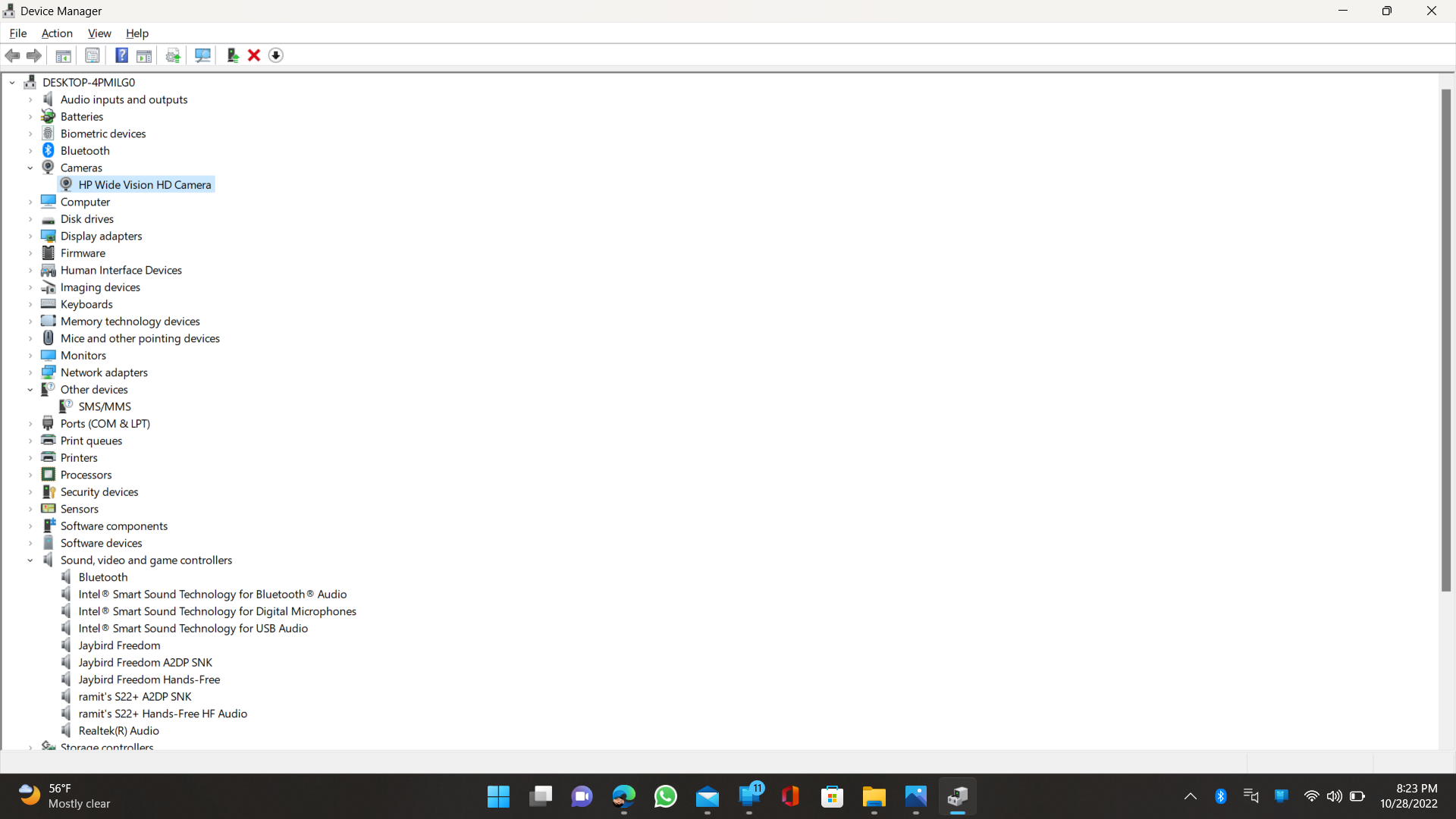 Webcam driver is old on HP ENVY - 2006 yr and WINDOWS 11 OP - HP ...