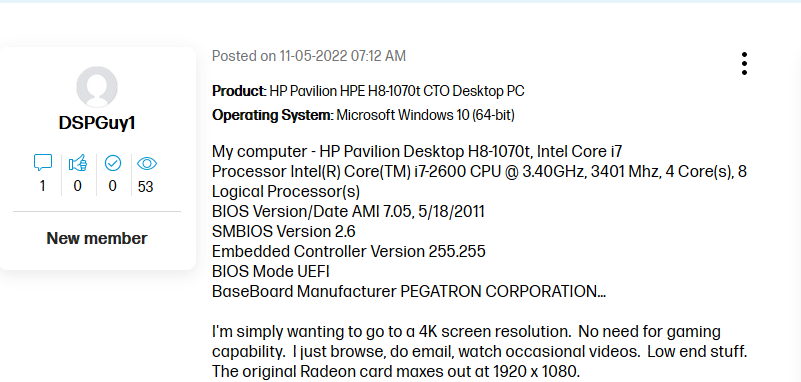 incomplete message - HP Support Community - 8530491