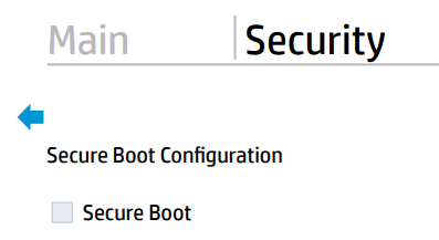 Legacy Boot Option - HP Support Community - 8530727