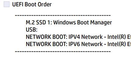 Legacy Boot Option - HP Support Community - 8530727