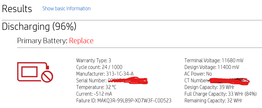 battery issue - HP Support Community - 8528001
