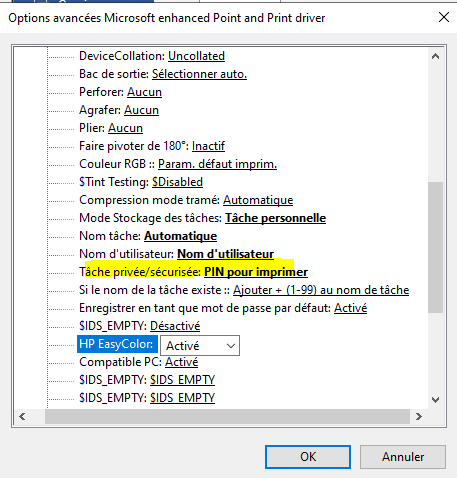 Driver V4 Microsoft Point to Print - secure print doesn't wo... - HP ...