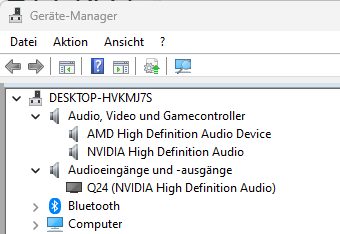 Audio device not working after graphics card driver update - HP Support ...