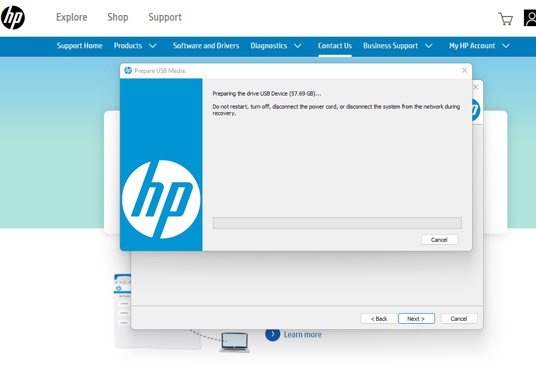 Preparing USB Media - HP Support Community - 8534788