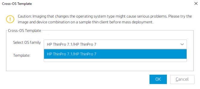 HPDM 5.0.9. Unable to copy captured ThinPro 7.1 SP12 image t... - HP ...