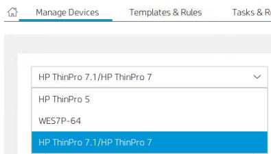 HPDM 5.0.9. Unable to copy captured ThinPro 7.1 SP12 image t... - HP ...