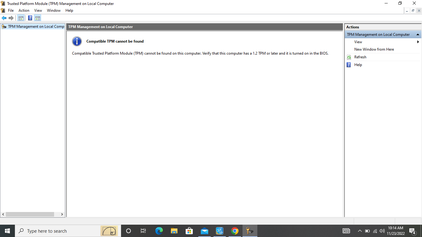 Can't Enable TPM in Bios - HP Support Community - 8545992