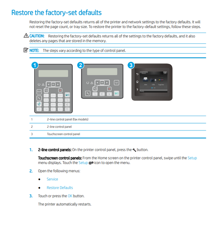 How to change the language on my printer HP laserjet pro MFP... - HP ...