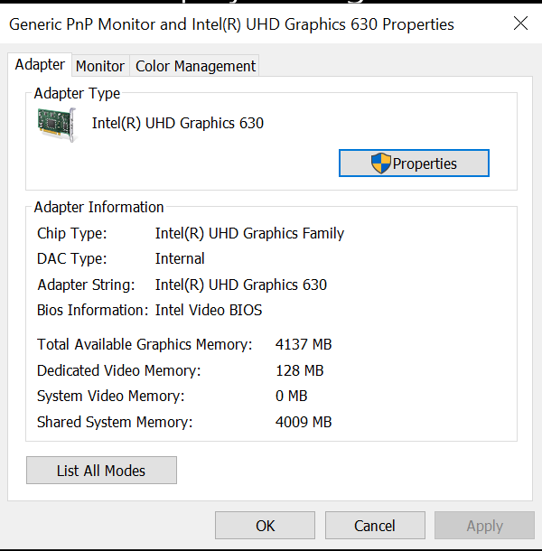 Solved: My pc says i have 0 MB in video system memory I have a ram s ...