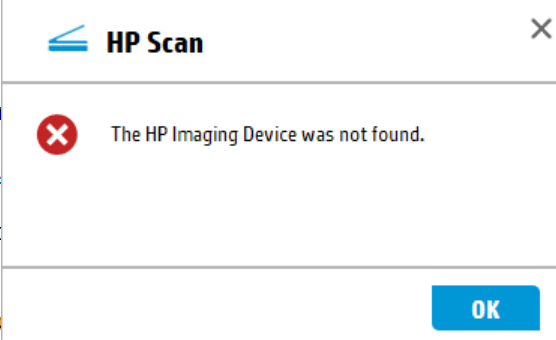 scanner issue - HP Support Community - 8554916