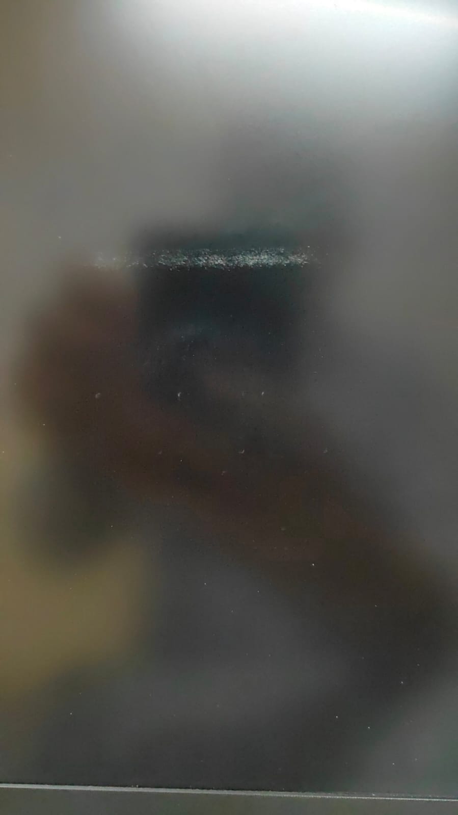 my screen has got a long mark - HP Support Community - 8555496