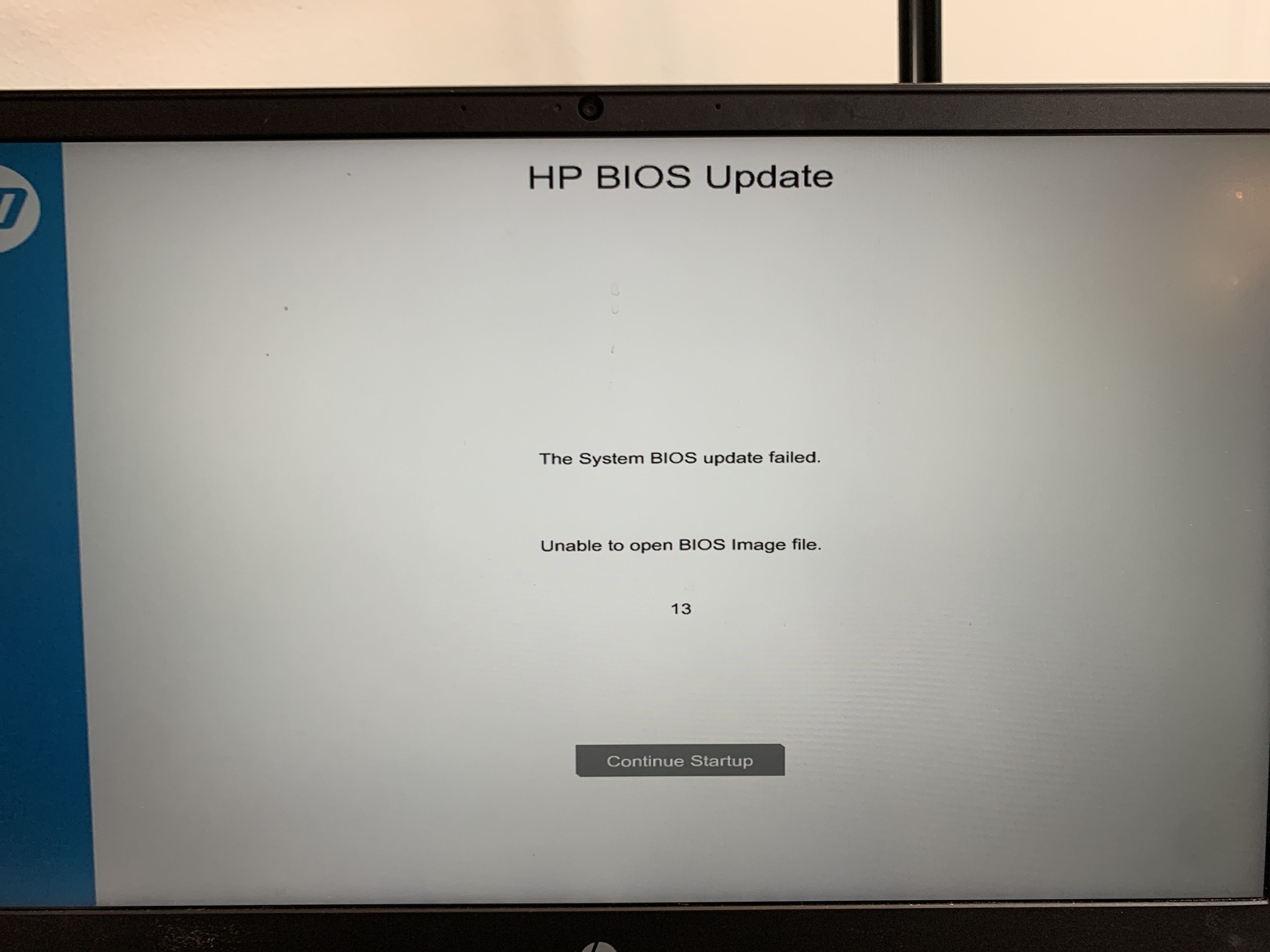 My computer doesn’t turn on because unsuccessful HP BIOS UPD... - HP ...