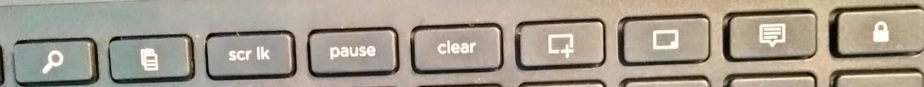 Wireless keyboard. What are buttons after f12. There is no ... - HP ...