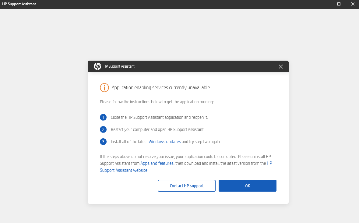 Latest HP Support Assistant Does NOT Work w/ ALL Win 10 PCs - HP ...