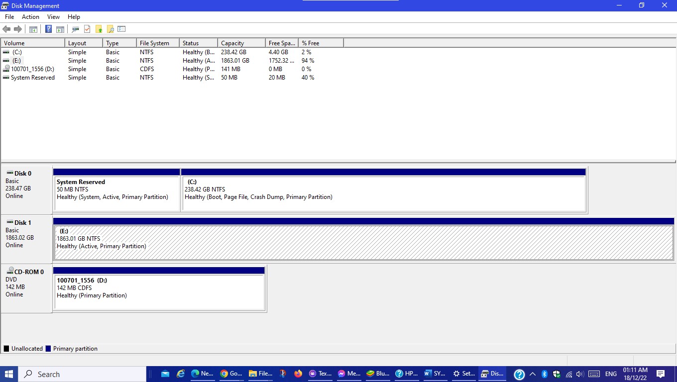 Not Enough Storage - HP Support Community - 8568415