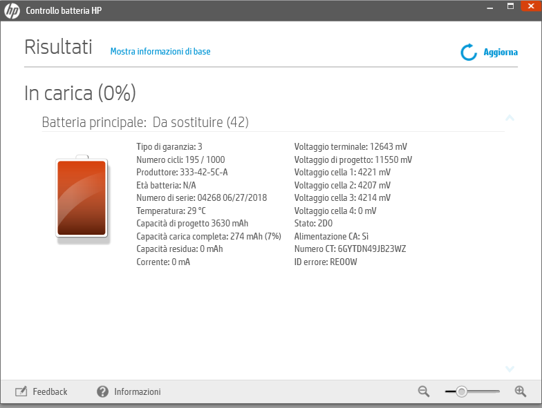Battery problem - HP Support Community - 8552992