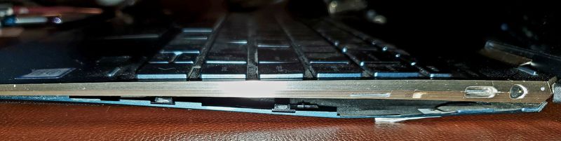 Laptop base has warped and come loose. - HP Support Community - 8575288