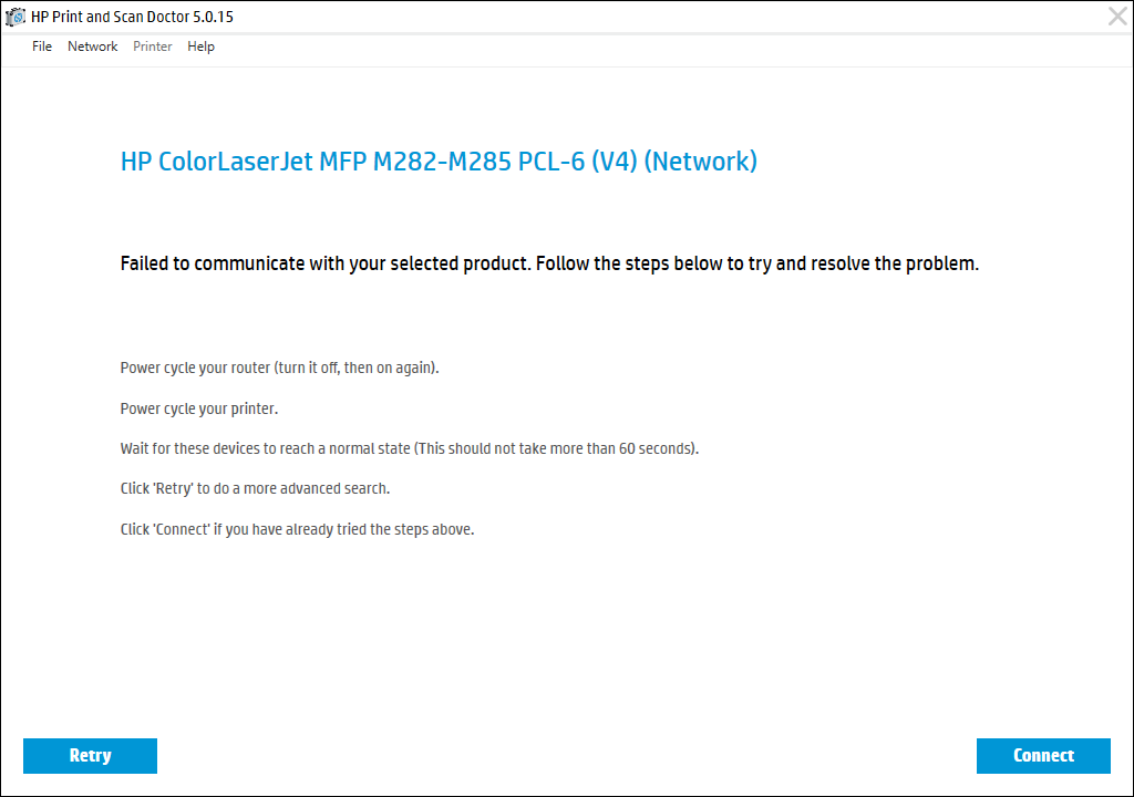 HP Smart won't install printer. Says it's offline - HP Support ...