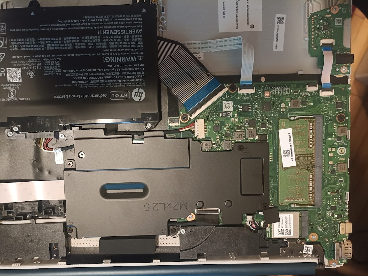 Solved: I can't find 2nd Ram slot on my HP 15s-fq3018nq - HP Support ...