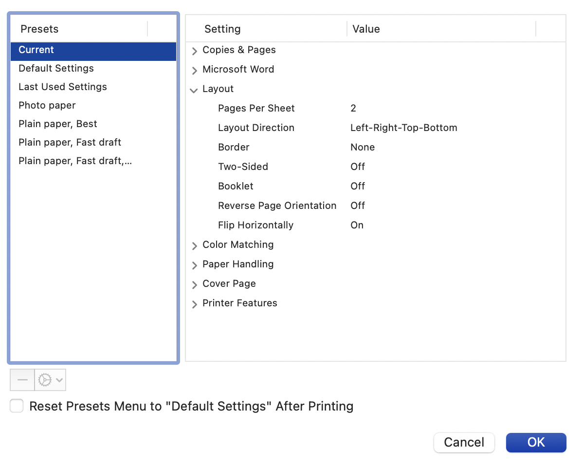 Booklet Option Disappeared - HP Support Community - 8581846