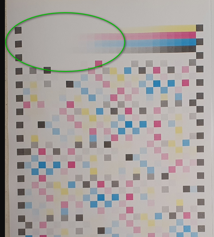 Solved: Light/faded black & color when printing - HP Support Community ...