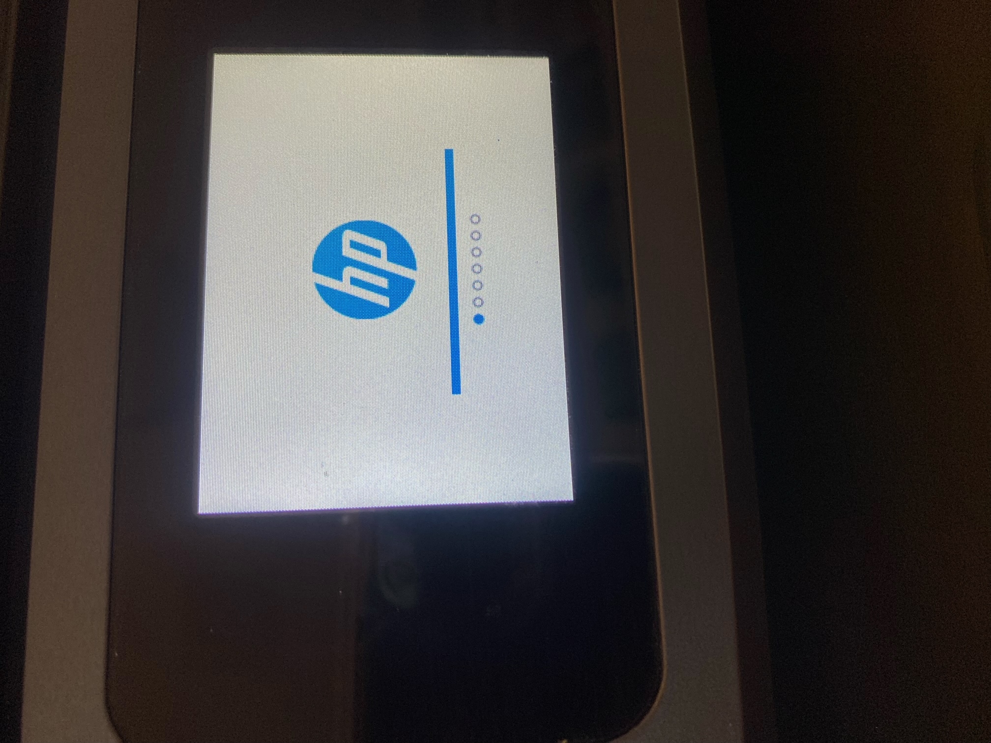 HP Envy Photo 7130 will not power off. Stuck in an update l... - HP ...