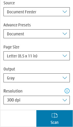 HP envy 6455e Scan and Capture app how to configure output d... - HP ...