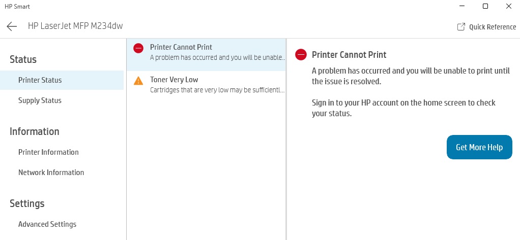 MFP M234DW - Printer cannot print - HP Support Community - 8600874 MFP M234DW - Printer cannot print - HP Support Community - 8600874