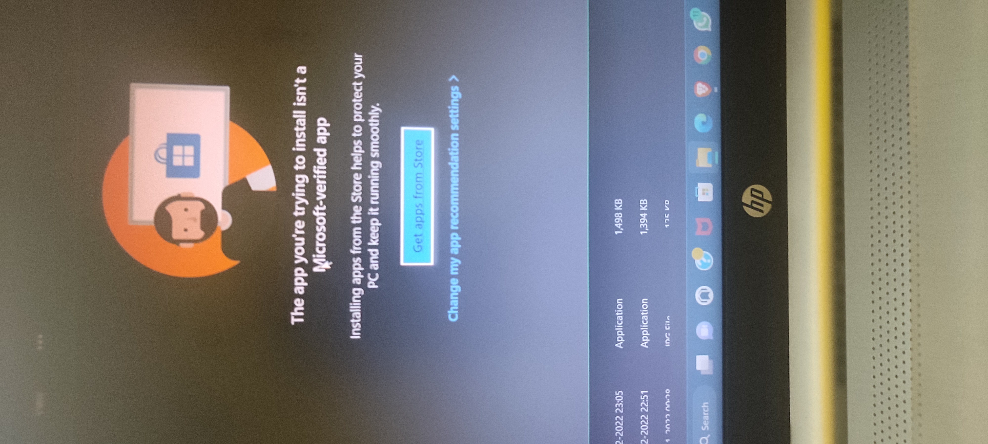 Unable to install exe file in windows 11 - HP Support Community - 8606768