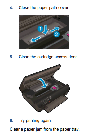 How to reinsert the duplexer cover - HP Support Community - 8559592