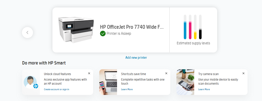 Unable to install printer - HP Support Community - 8608819