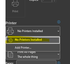 Unable to install printer - HP Support Community - 8608819