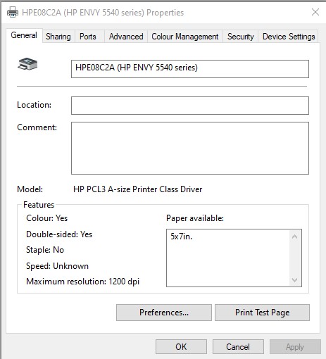 Incorrect paper size detected - HP Support Community - 8609471