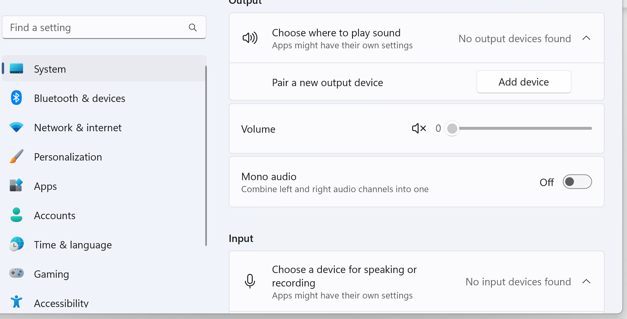 Solved: No output device found after Windows 11 upgrade - HP Support ...