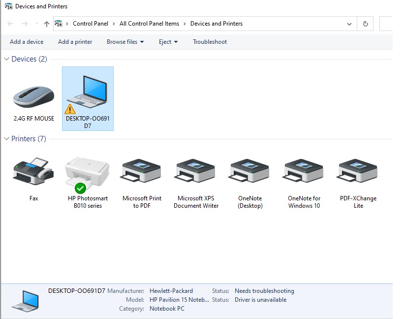 How to get bluetooth working in my labtop - HP Support Community - 8611843