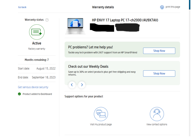 where can i find warranty dispute form - HP Support Community - 8612322