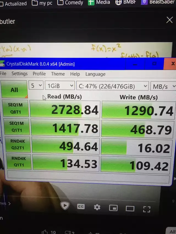 Is my write speed what it should be? - HP Support Community - 8615976
