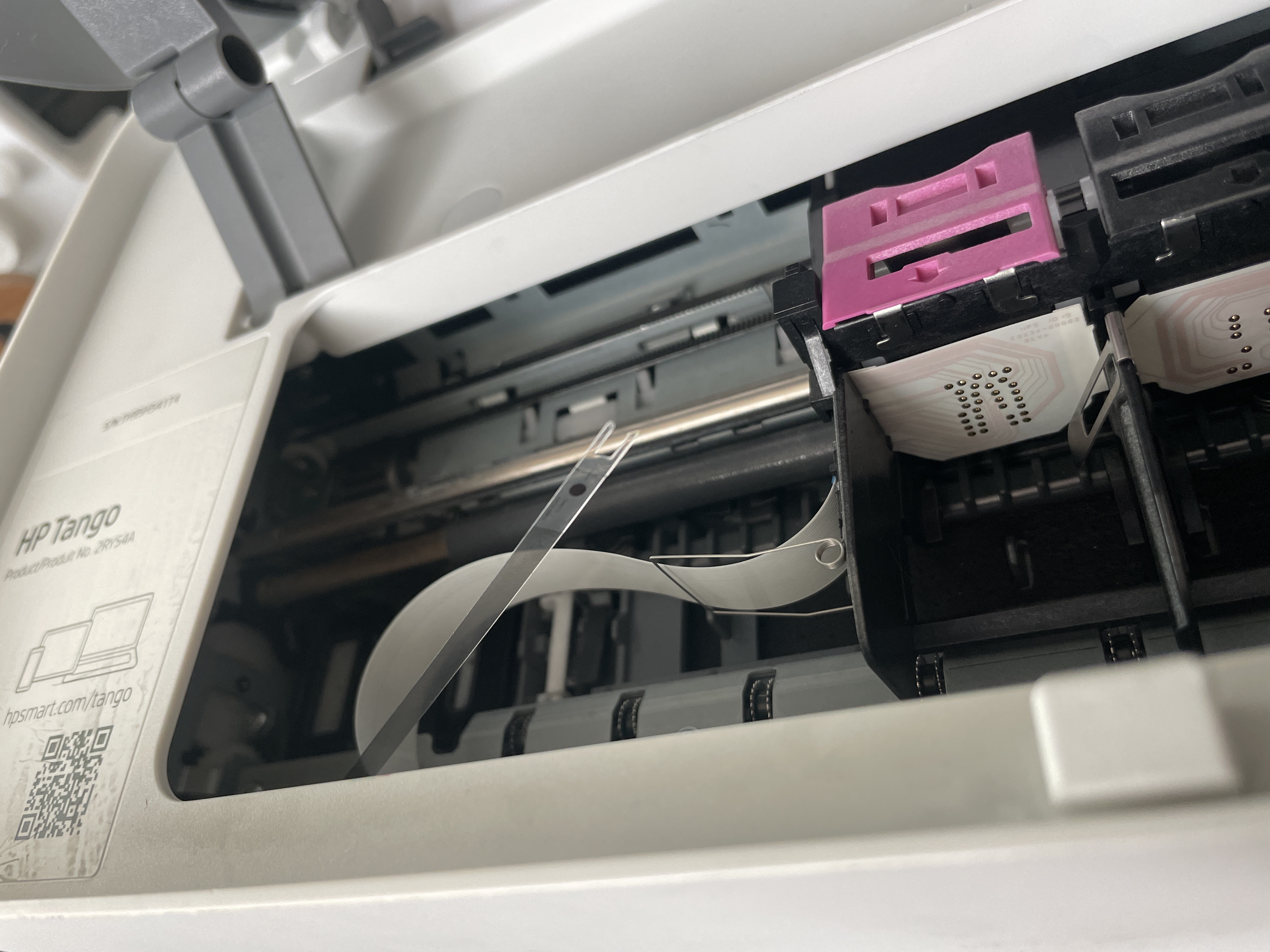 Printer Encoder Strip Placement- HP Tango Series - HP Support Community ...