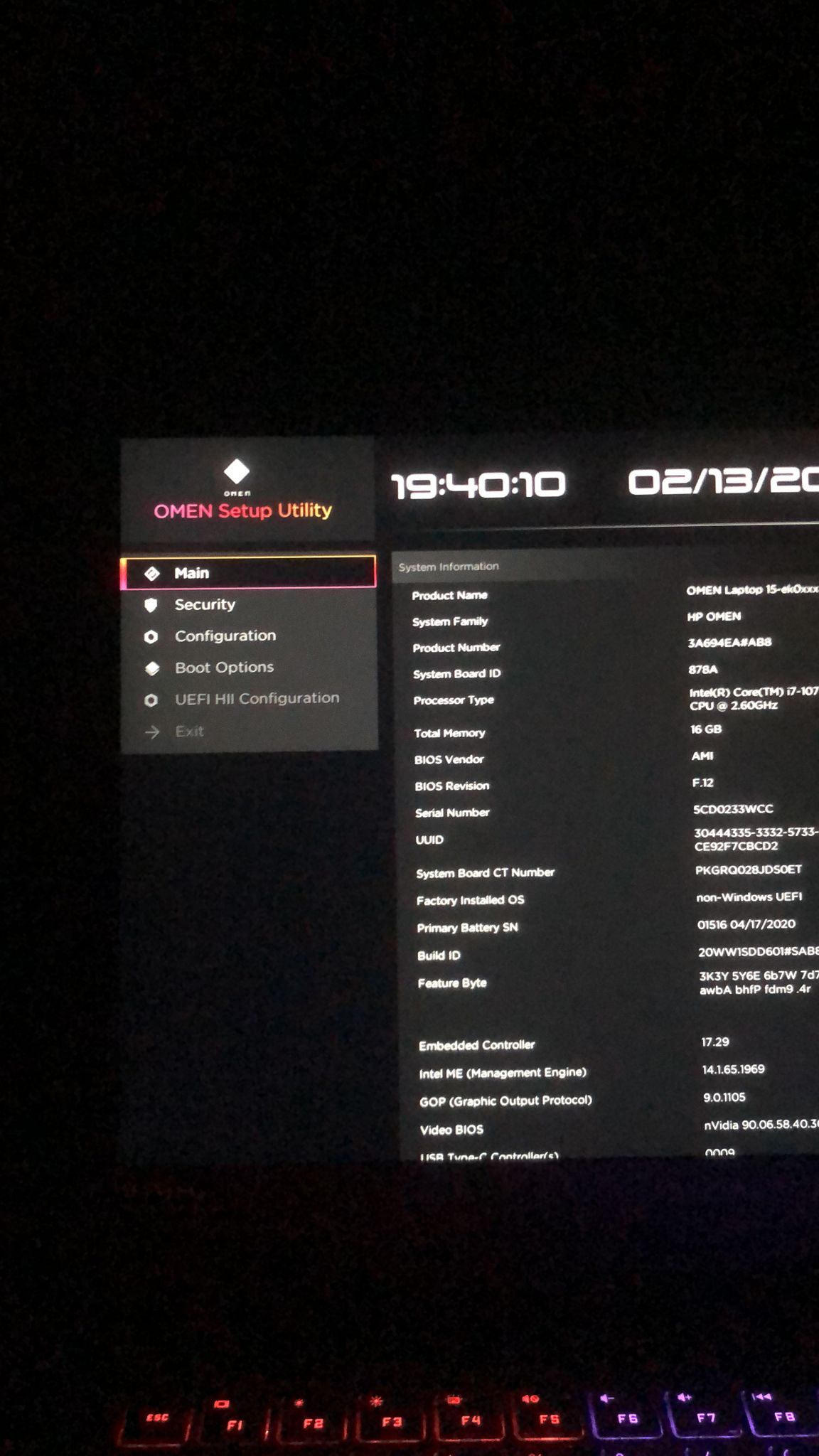 Bios Advanced Settings - HP Support Community - 8617433