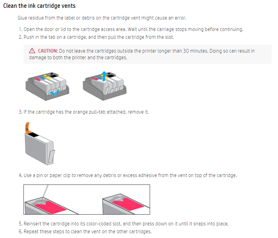 Solved: Printer Failure msg - HP Support Community - 8279861