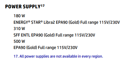 Upgrade PSU for Graphics Card - HP Support Community - 8619141