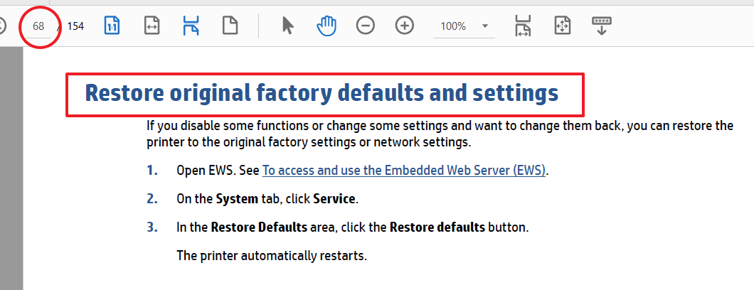 How do I reset MFP M234sdne to factory default, I cannot log... - HP ...