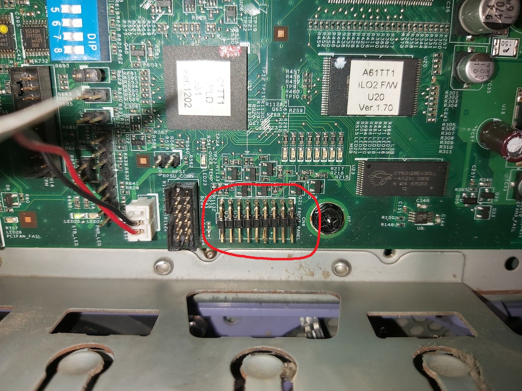 Solved: HP HP Proliant ML310 G5 motherboard (PN 450120-002) or A61TR ...