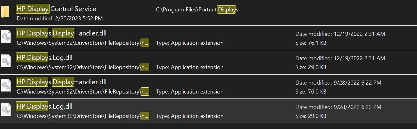 Solved: What is "Portrait Displays" file located in Windows Program ...
