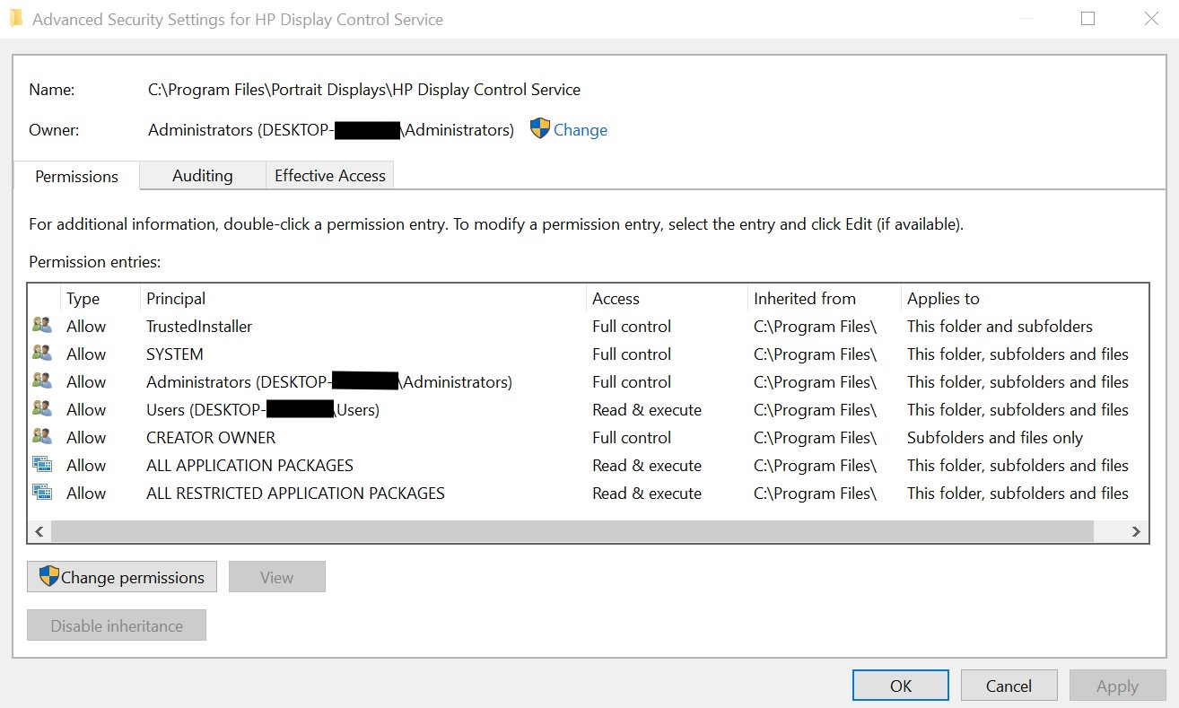 Solved: What is "Portrait Displays" file located in Windows Program ...